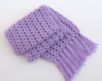 Popular items for light purple scarf on Etsy