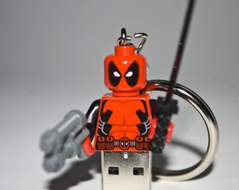 32GB Deadpool USB Flash Drive with Key Chain