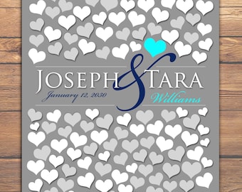 PERSONALIZED WEDDING GIFT Poster Anniversary Gift by SugarVineArt