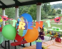 Popular items for elmo banner on Etsy