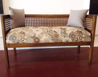 Popular items for cane bench on Etsy