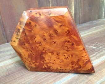 Walnut burl box | Etsy