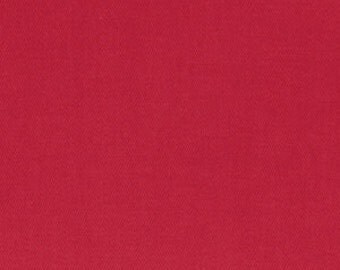 Solid red fabric | Etsy
