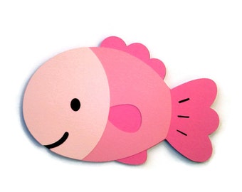 Paper fish cut outs | Etsy