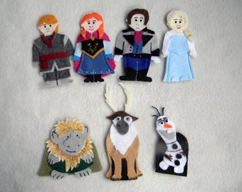 Popular items for frozen puppets on Etsy
