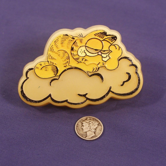 1978 Garfield Night Light Rare Vintage works nite lite