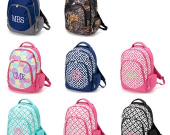 Monogrammed Backpack