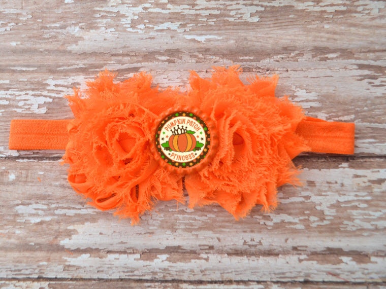 Pumpkin Patch Princess Headband Halloween Headband Halloween