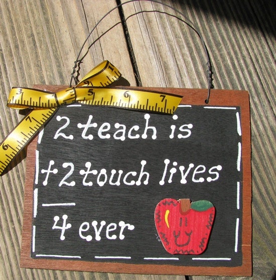 Teacher Gifts 39 2 teach is 2 touch lives 4 ever Forever