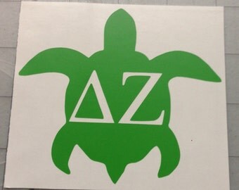 Popular items for delta zeta turtle on Etsy