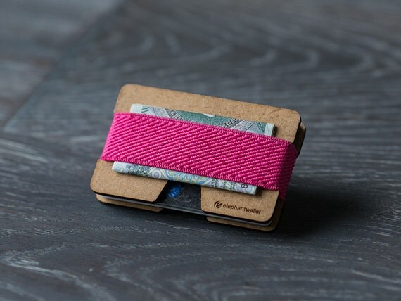 Wooden wallet credit card wallet women's and men's