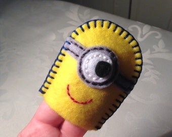 Popular items for minion finger puppet on Etsy