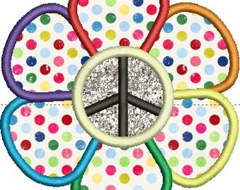 Daisy peace sign | Etsy