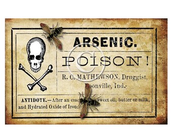 Arsenic poison | Etsy