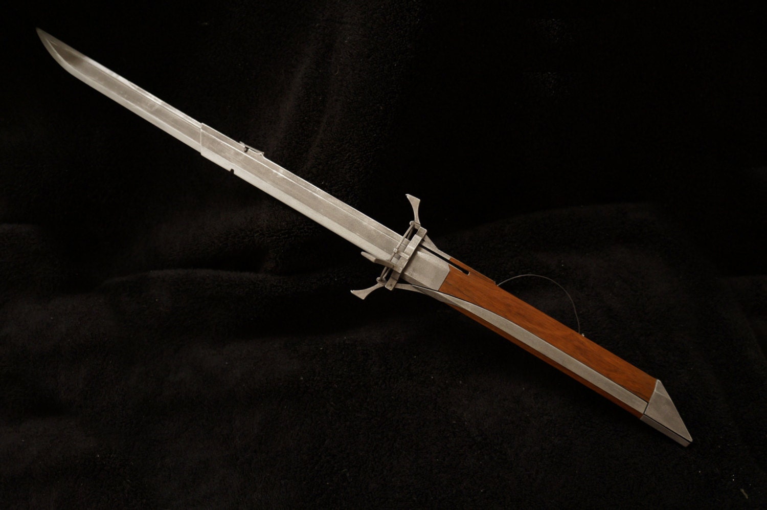 Retro/Steam Punk Collapsible Sword Prop XL by AmmnraCreations