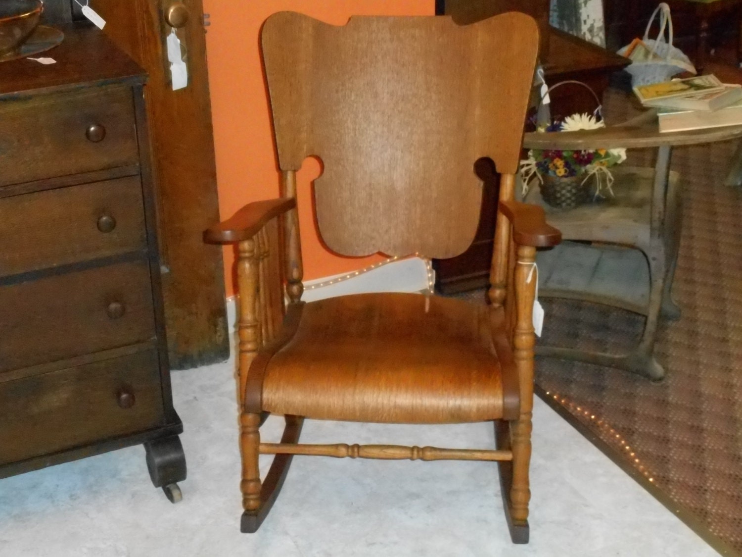 Oak Bent Wood Spindle Rocker – Haute Juice