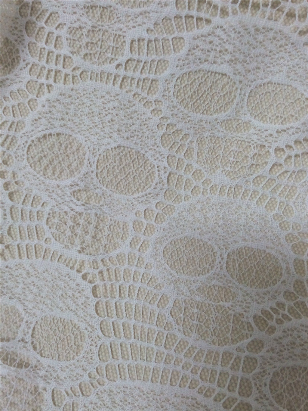 Skull lace fabric Skull fabric Dem Bone fabricStretch lace