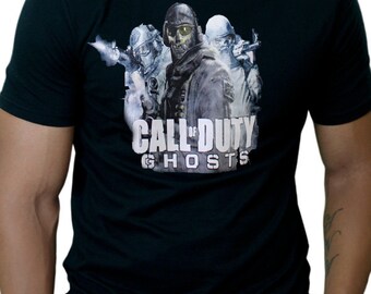 Call of Duty Ghost tshirt - t-shirt in various colors - red, green ...