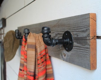 Popular items for industrial coat rack on Etsy