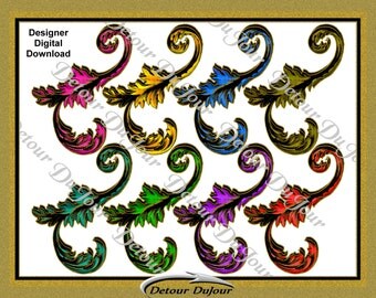 Acanthus leaves | Etsy