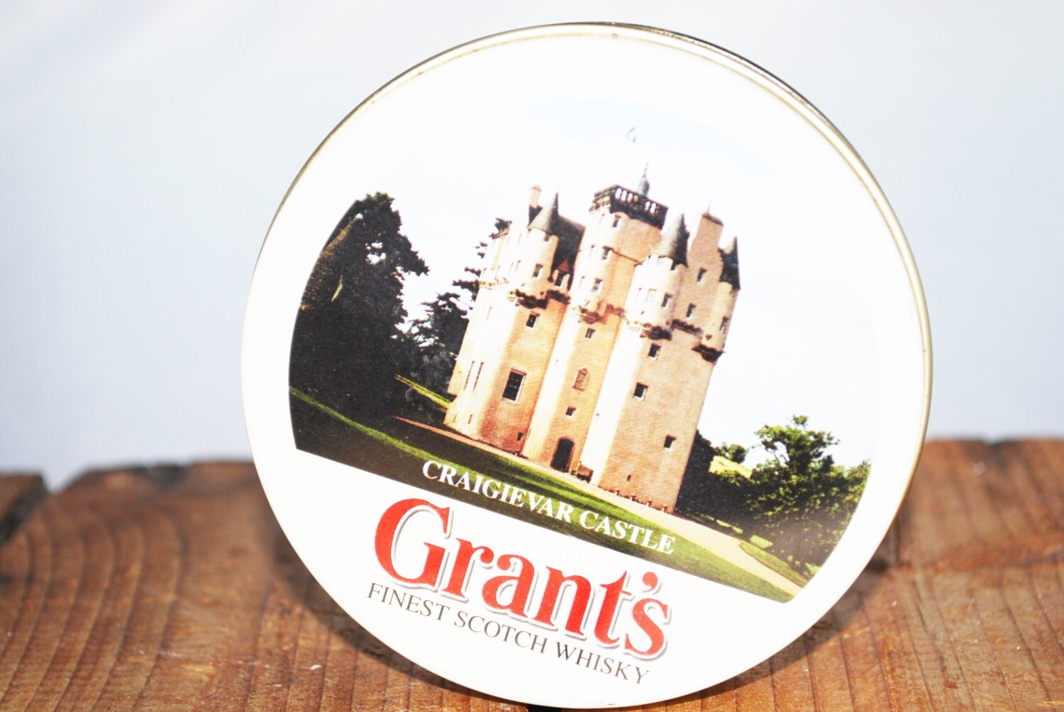 Vintage Grants Finest Scotch Whiskey Coasters depicting Scottish ...