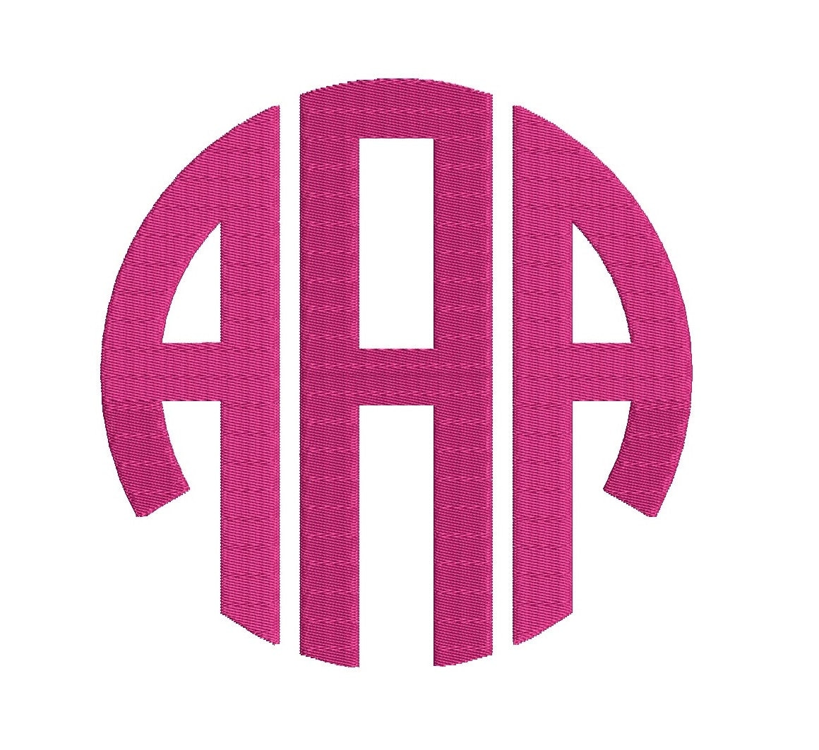 3 Letter Monogram Font | semashow.com