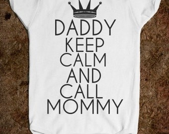 Popular items for keep calm daddy on Etsy