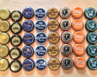 50 Assorted Beer Bottle Caps