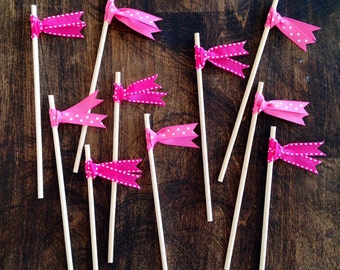 Popular items for wedding drink flags on Etsy