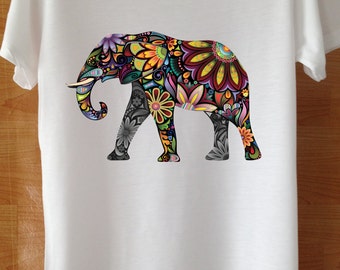 Popular items for elephant tshirt on Etsy