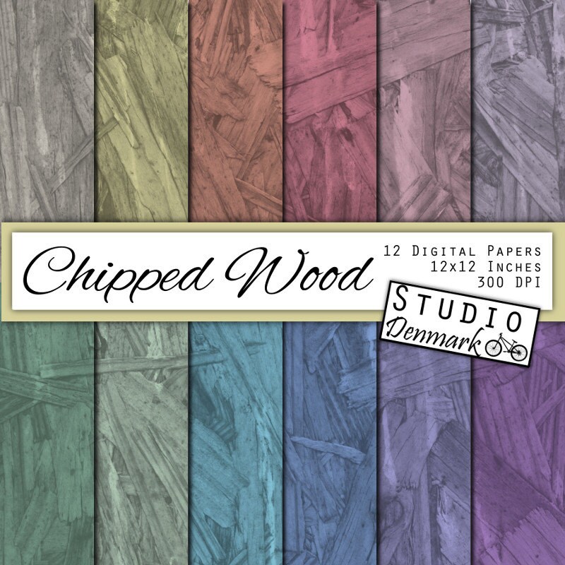 Chipped Wood Digital Paper – Pastel Rustic Woodchip Texture Backdrop ...