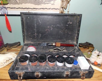Mortician Makeup Kit Antique 1900's **Reduced Price**