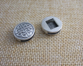 3 Sets Antique Silver flat snap clasp 2x29mm 29mm by OrientFinds