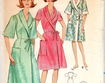 Popular items for wrap around robe on Etsy