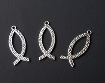 Popular items for ichthus necklace on Etsy