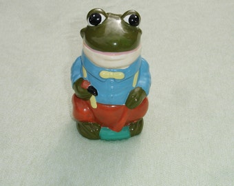 Frog piggy bank | Etsy