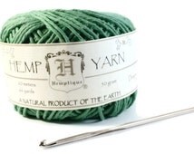 Popular items for hemp cotton yarn on Etsy