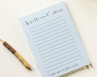 Unique notepad | Etsy