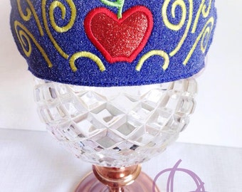 Carriage Princess Crown Embroidery ITH Design PDF Tutorial