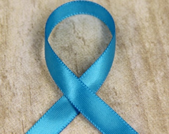 Blue hair ribbon | Etsy