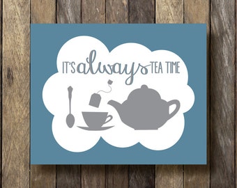 Popular items for tea quote on Etsy
