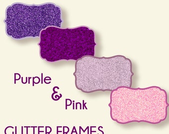 Glitter frames | Etsy