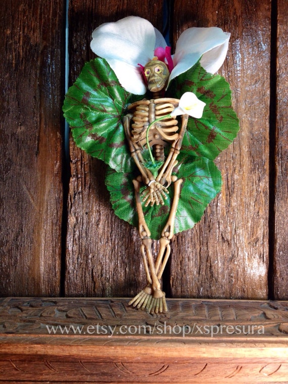 Skeleton-Doll / Calaca Ornament / Day of the Dead by XSpresura