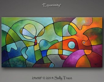 Modern Abstract Paintings and Fine Art Prints by SallyTraceFineArt
