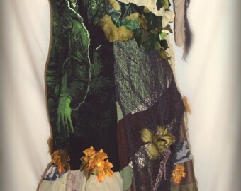 swamp ZOMBIE dress / walking dead / swamp zombie / zombie walk / forest ...