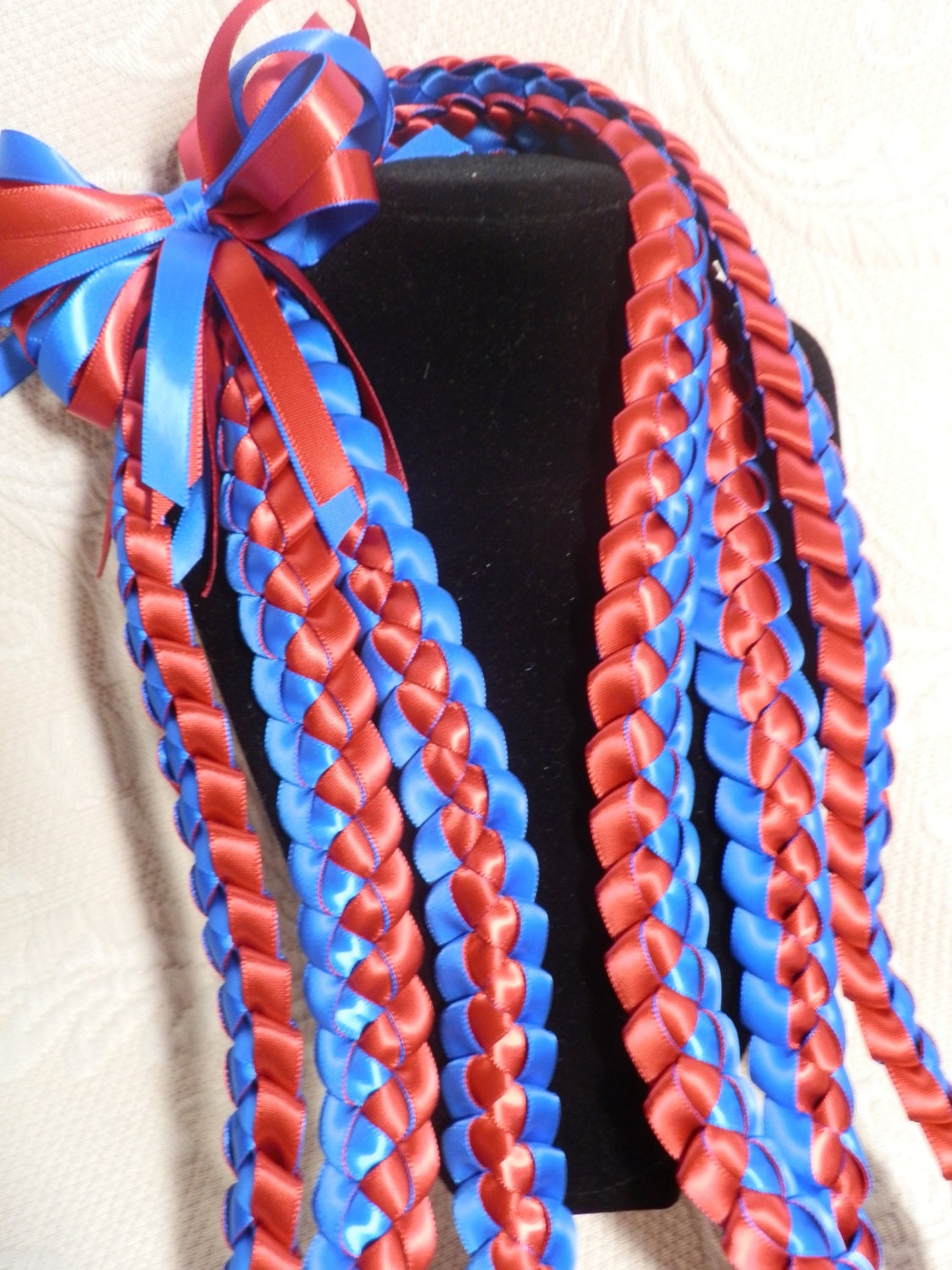 Triple Strand Ribbon Lei