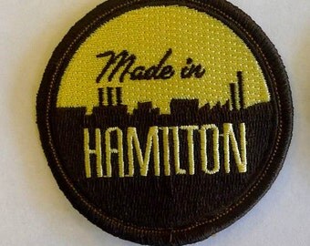 Items similar to Streetcar Trolley Bus Roll Sign Hamilton Ontario on Etsy