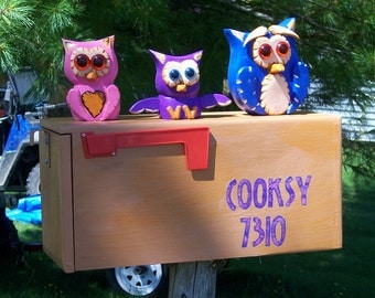 monkey mail box Baby monkey mailbox topper by CrossKnots on Etsy