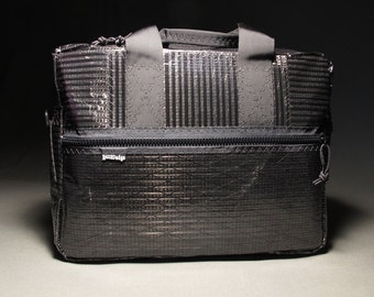 Items similar to Carbon Fiber and Kevlar Briefcase - Black / Gold on Etsy