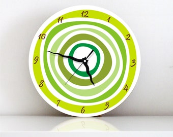 Geometric clock | Etsy